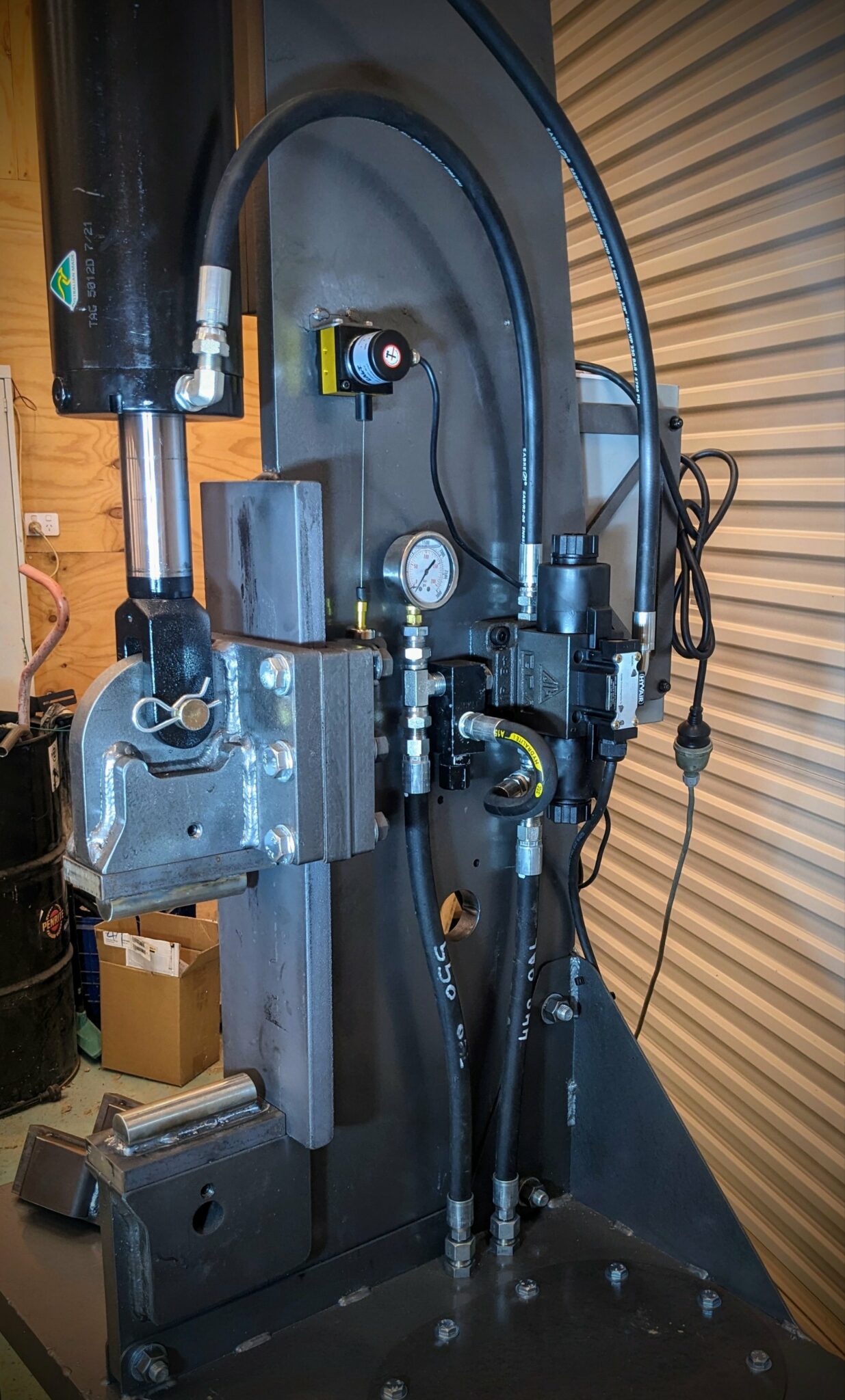 Wombat Press – Hydraulic forging press With Digital controller – Fire ...